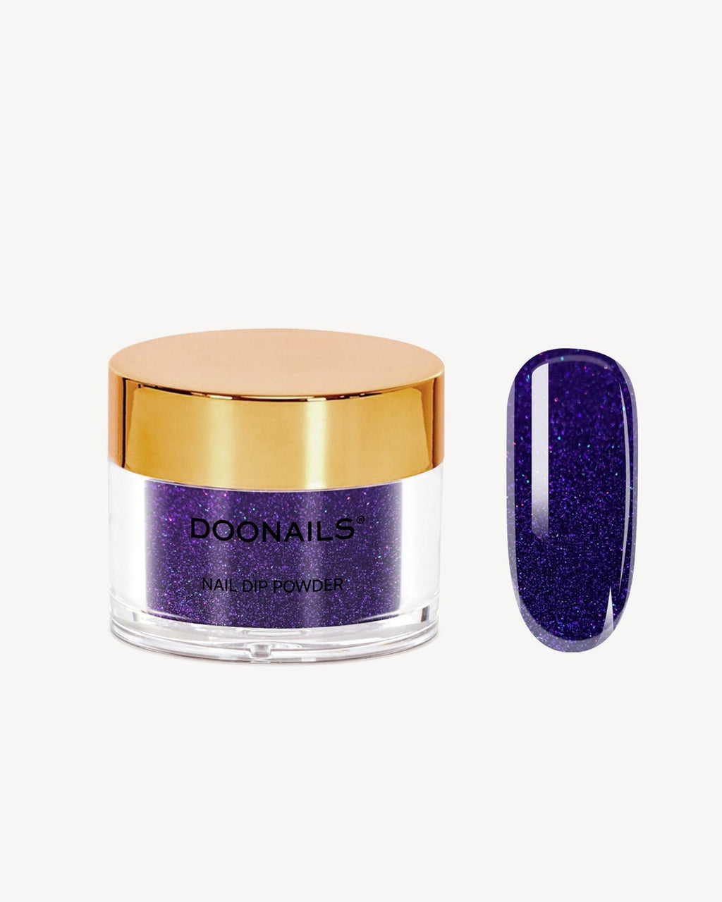 Cosmic Blue Dipping Powder: Mystieke Nagels met Glitters - Doonails