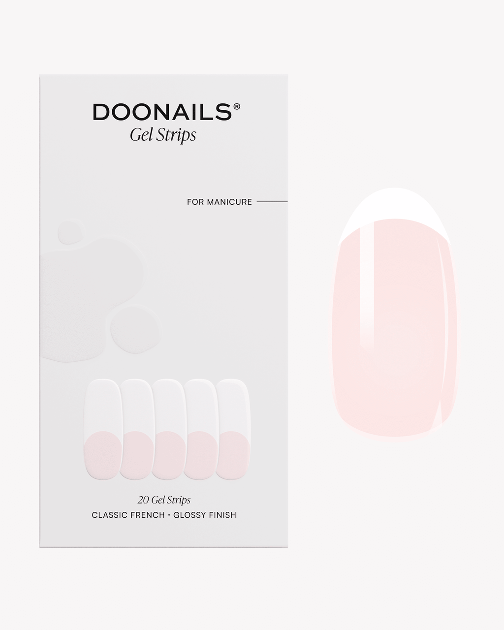 Klassieke Franse Gel Strips: Tijdloze Chic voor Elke Stijl - Doonails